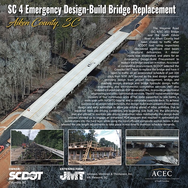 ESP Celebrates Multiple Awards on SCDOT Project - ESP Associates, Inc ...
