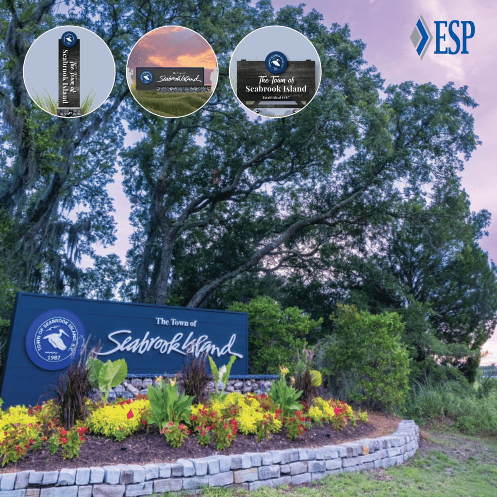 New Entry Signage Complete for Town of Seabrook Island - ESP Associates ...