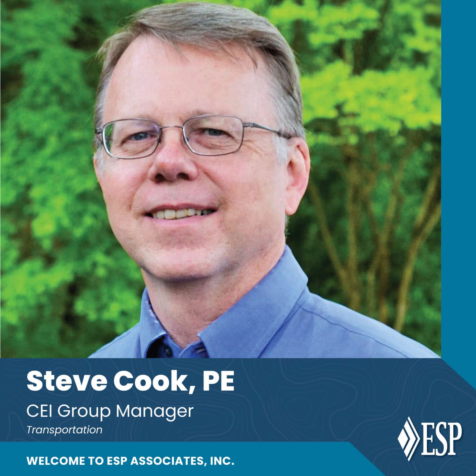 Steve Cook Joins ESP as CEI Group Manager - ESP Associates, Inc ...